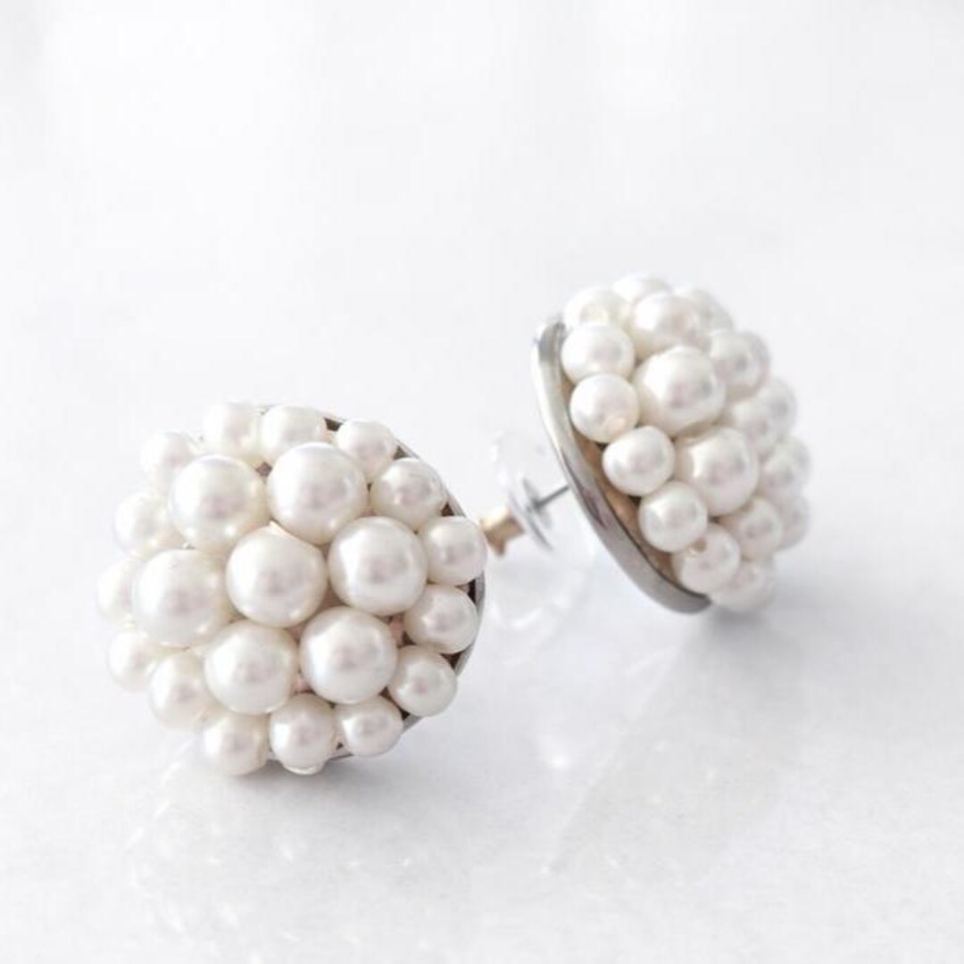 Introducing the Jackie Ohhh so Retro Button Beaded Cluster Stud ...