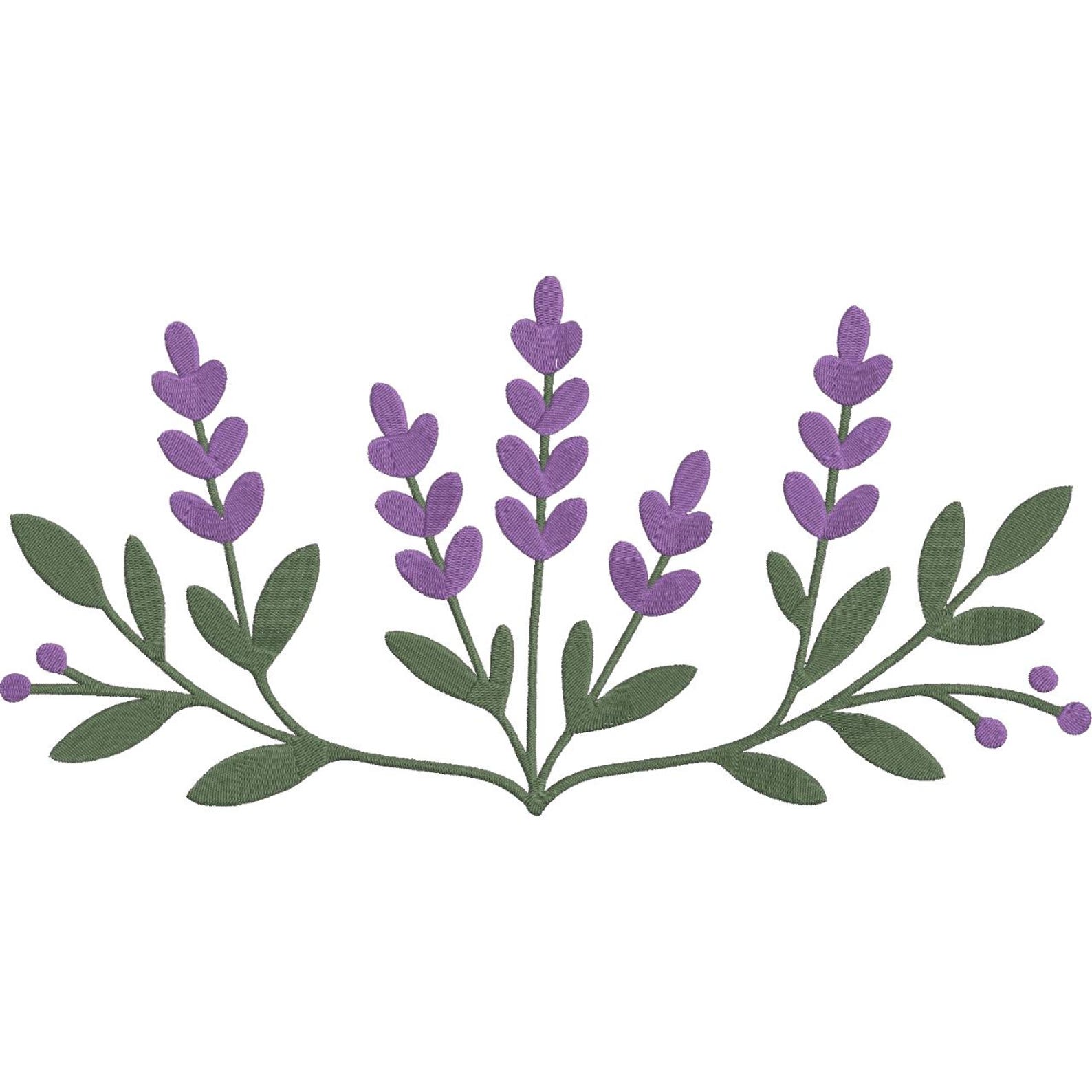 Floral Border Embroidery Design – Flower Corner Pattern (instant ...
