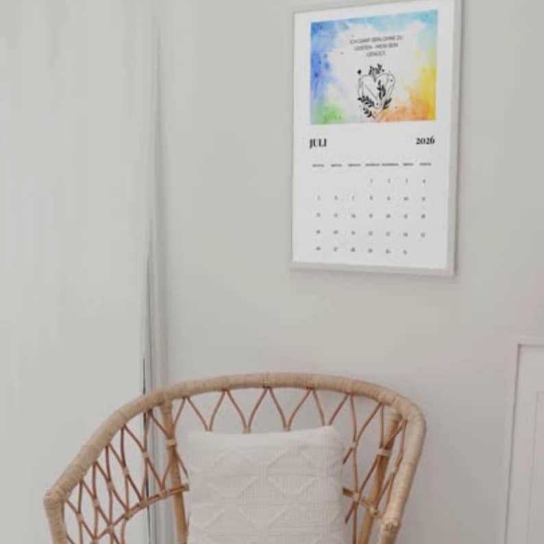 Mindfulness Calendar 2026 (printable) | Mindfulness Calendar PDF | 12 ...