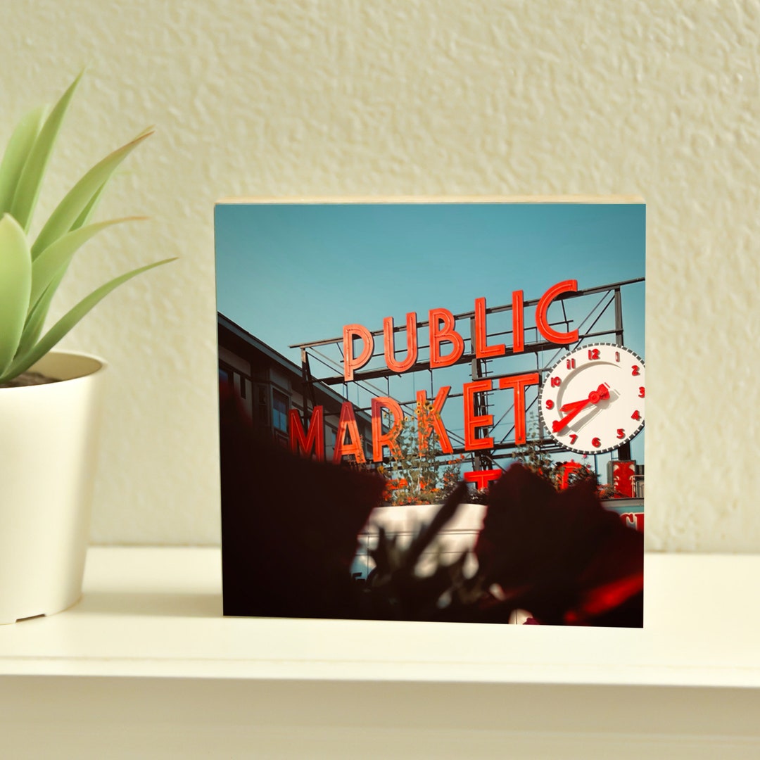 Pike Place Market Clock - Etsy