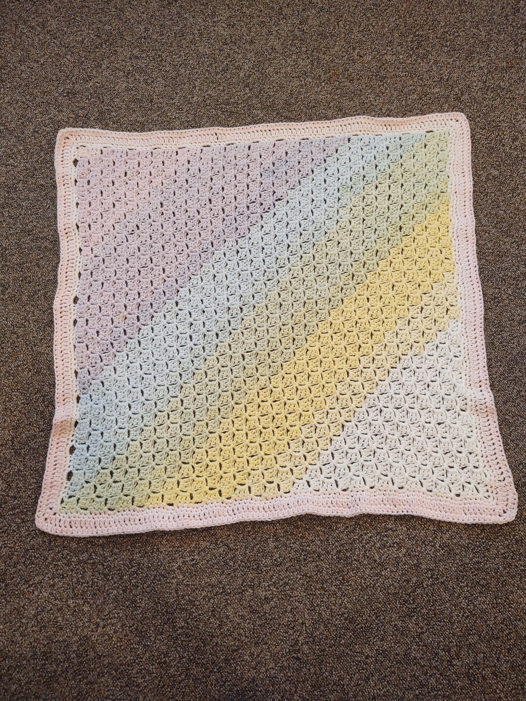 Pastel Rainbow Square - Etsy