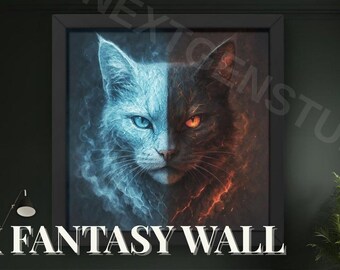 fire elemental kitten