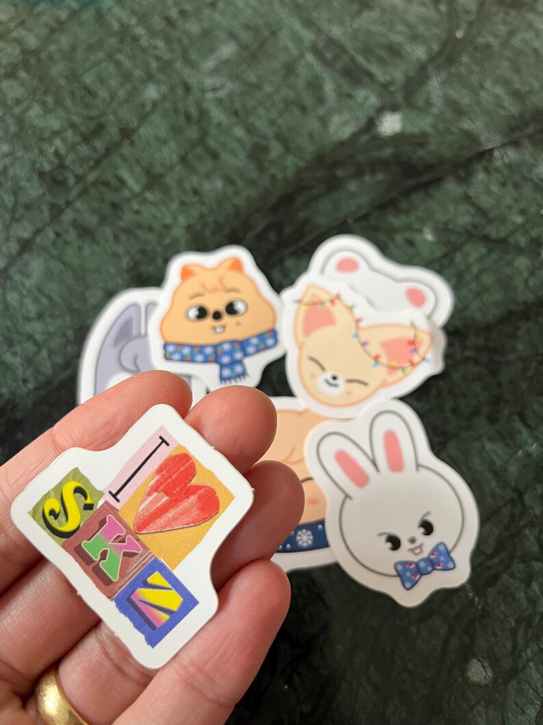 Kpop Stray Kids SKZ Skzoo Christmas Special Edition Stickers Xmas Sock ...