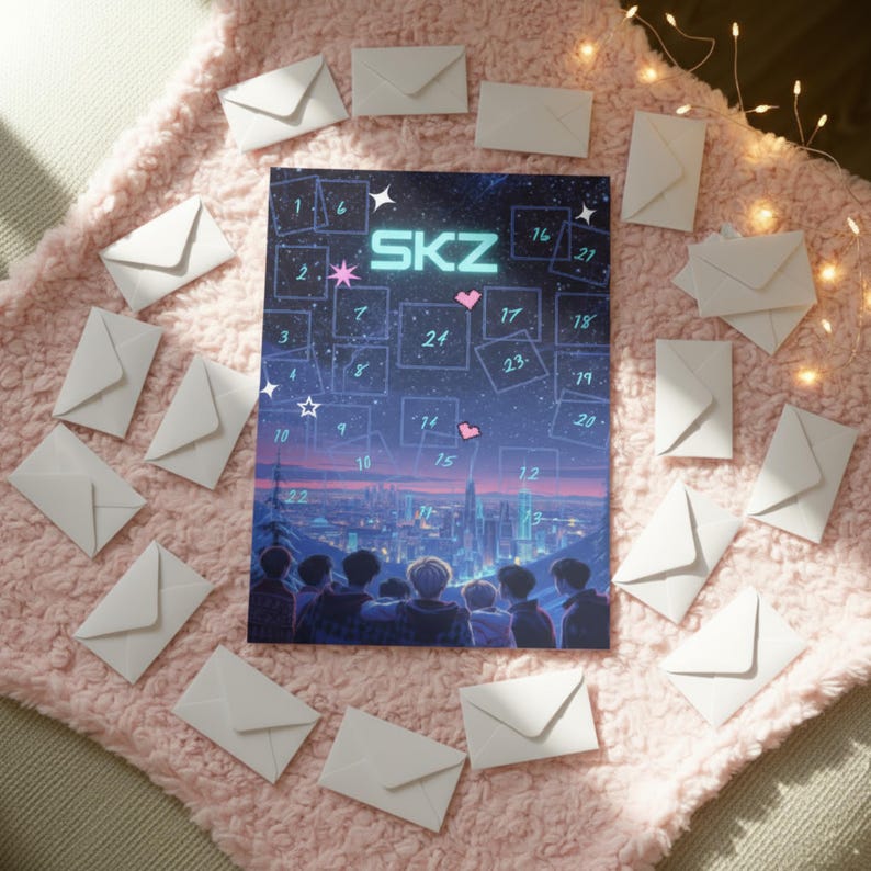 Stray Kids Advent Calendar 2025, SKZ Skzoo Stickers, Kpop Fan Gift - Etsy