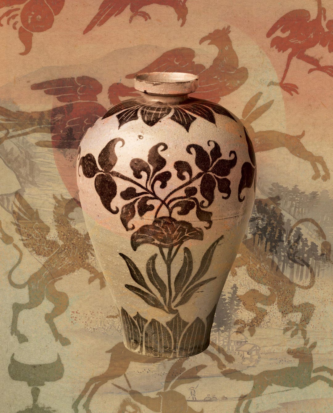 Echo Vessel - Matte Poster, Collage Wall Art, Art Print - Etsy