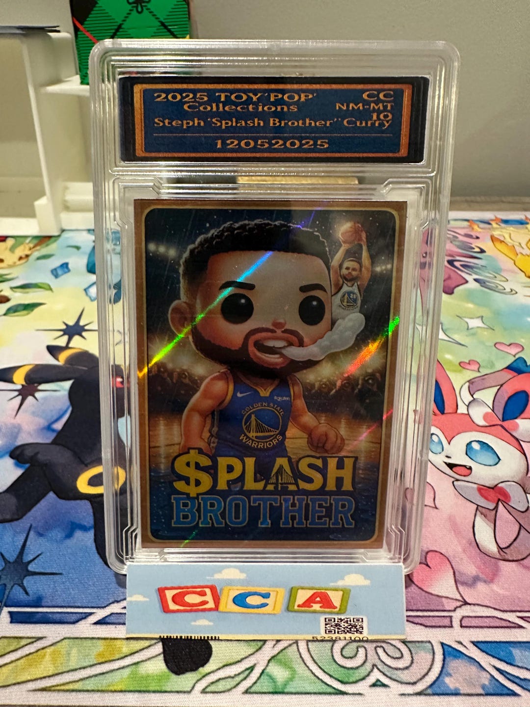 Steph “splash Brother” Curry Custom Toy’pop Slab - Etsy