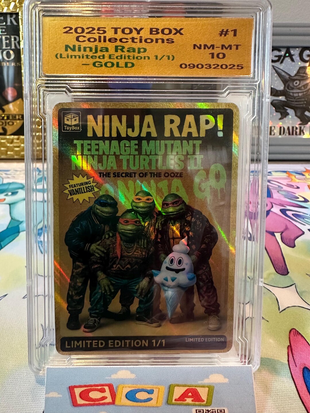 Nina Rap 1/1 Pokemon / TMNT Custom Slab - Etsy