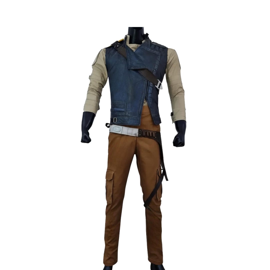 Cal Kestis Costume | Fallen Order Cosplay Tunic & Pants Set | Custom ...