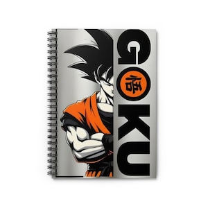 Goku Notebook - Etsy