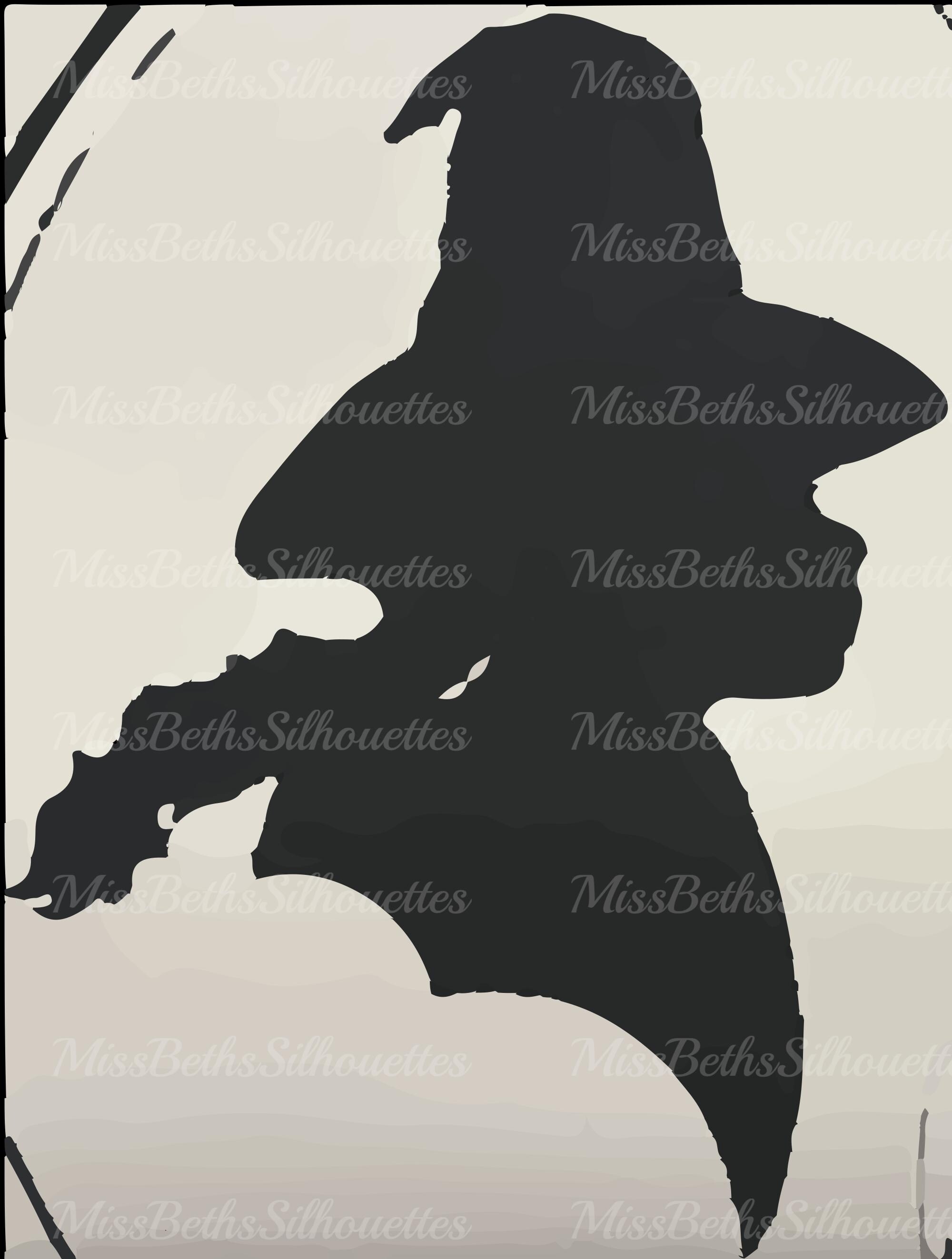 Elphaba, Wicked Inspired Silhouette .SVG - Etsy