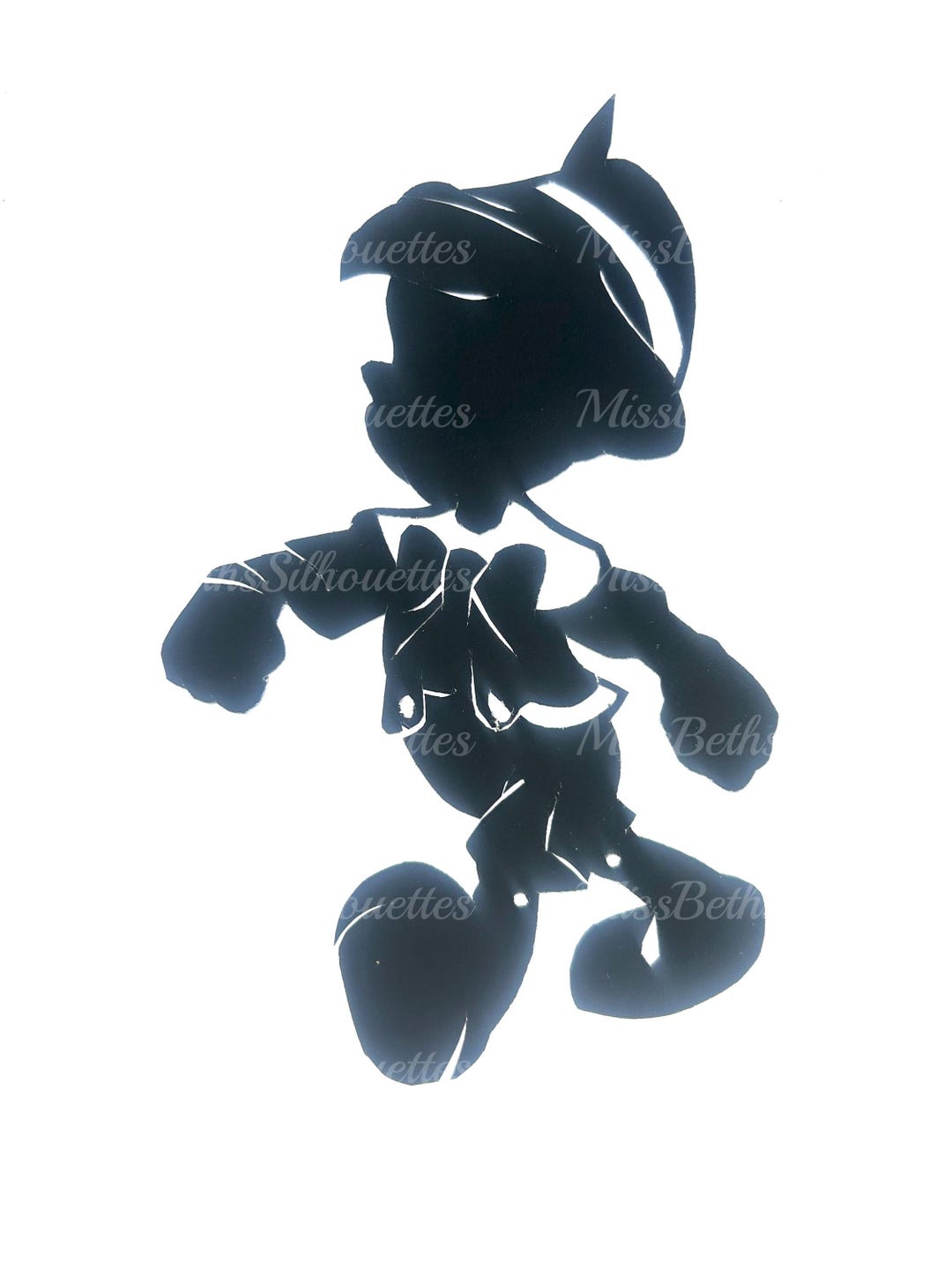 Pinocchio Body Inspired Silhouette - Etsy