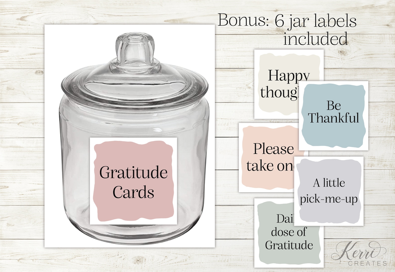 Gratitude Jar. Thankful Cards. Gratitude Cards. Affirmation | Etsy