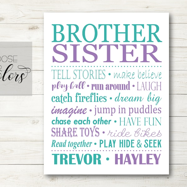 Sister Word Art - Etsy