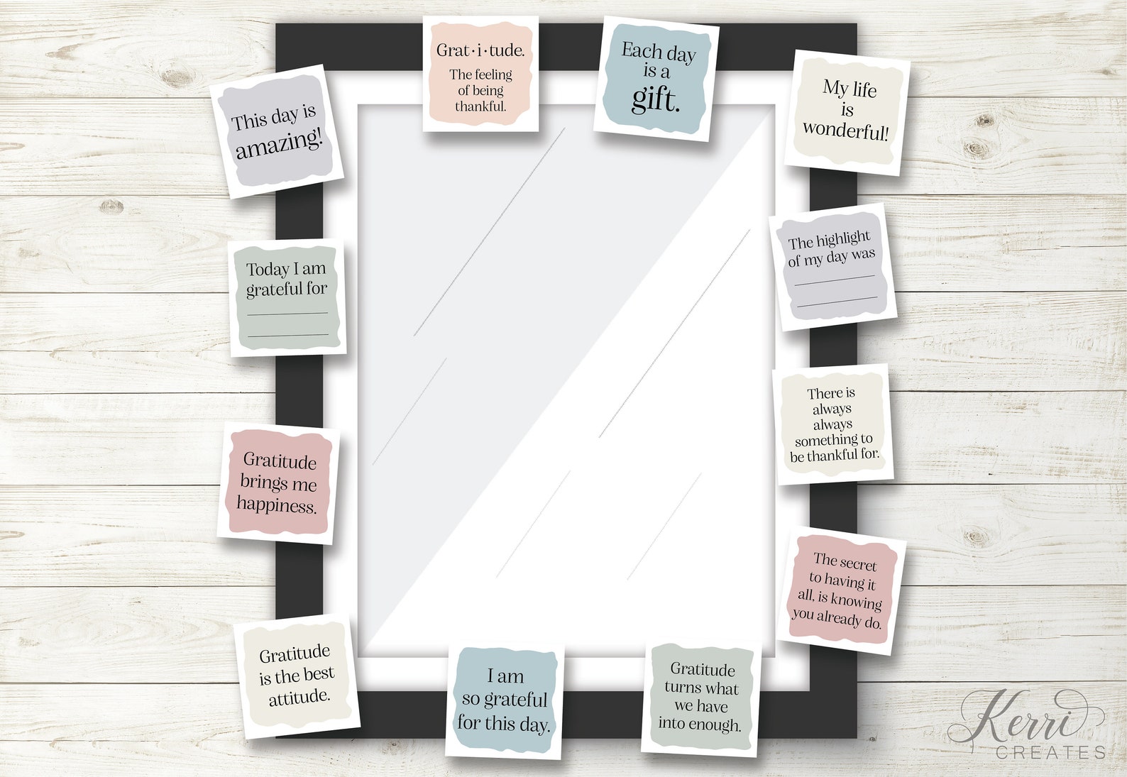 Gratitude Cards. Gratitude Jar. Thankful Cards. Daily Mantras. - Etsy