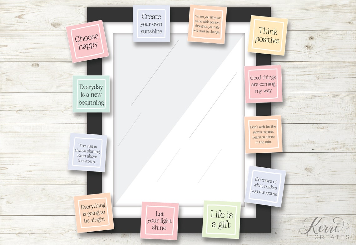 Positivity Cards. Affirmations Cards. Daily Affirmations. | Etsy