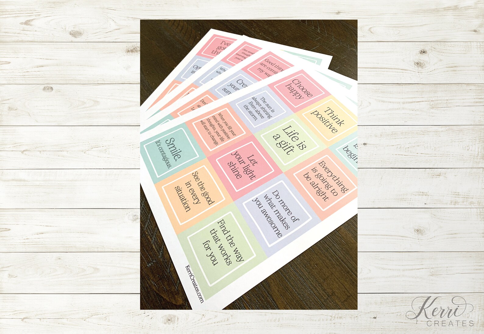 Positivity Cards. Affirmations Cards. Daily Affirmations. | Etsy