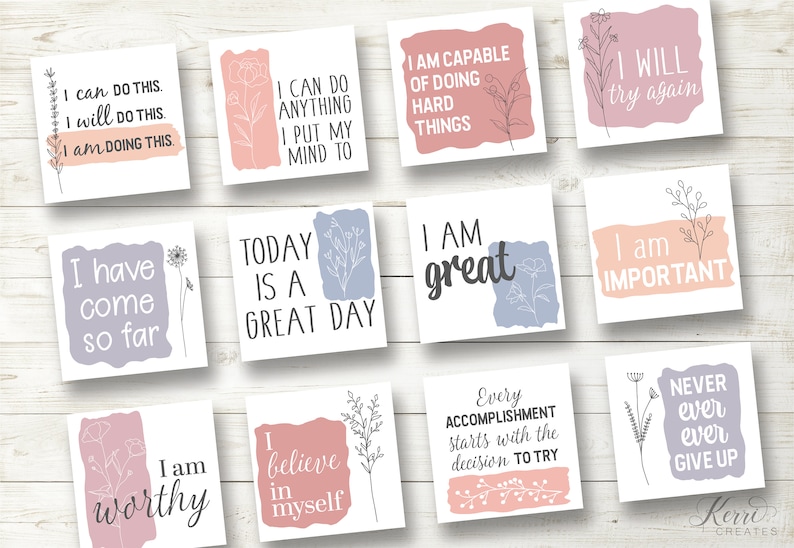 Inspirational Cards. Inspirational Quotes. Daily Affirmation Cards ...