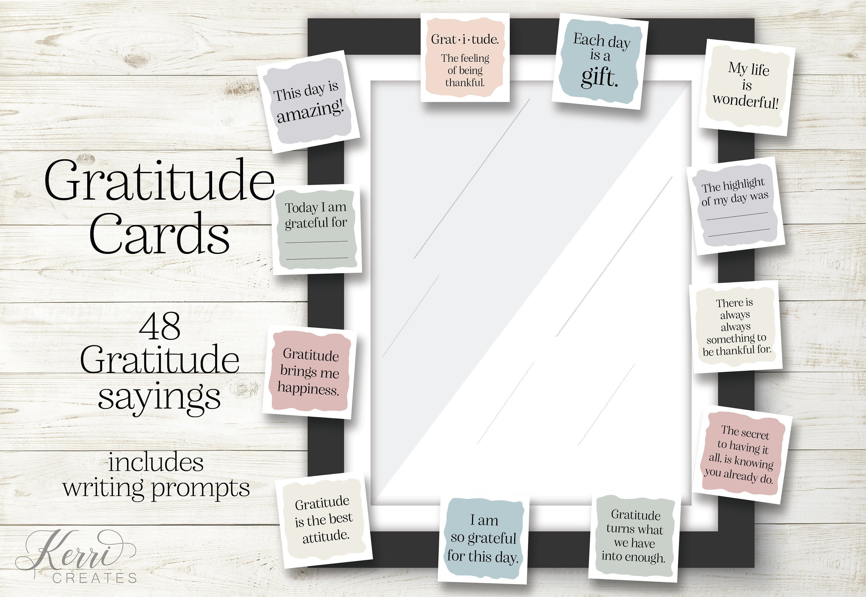Gratitude Jar. Thankful Cards. Gratitude Cards. Affirmation Cards ...