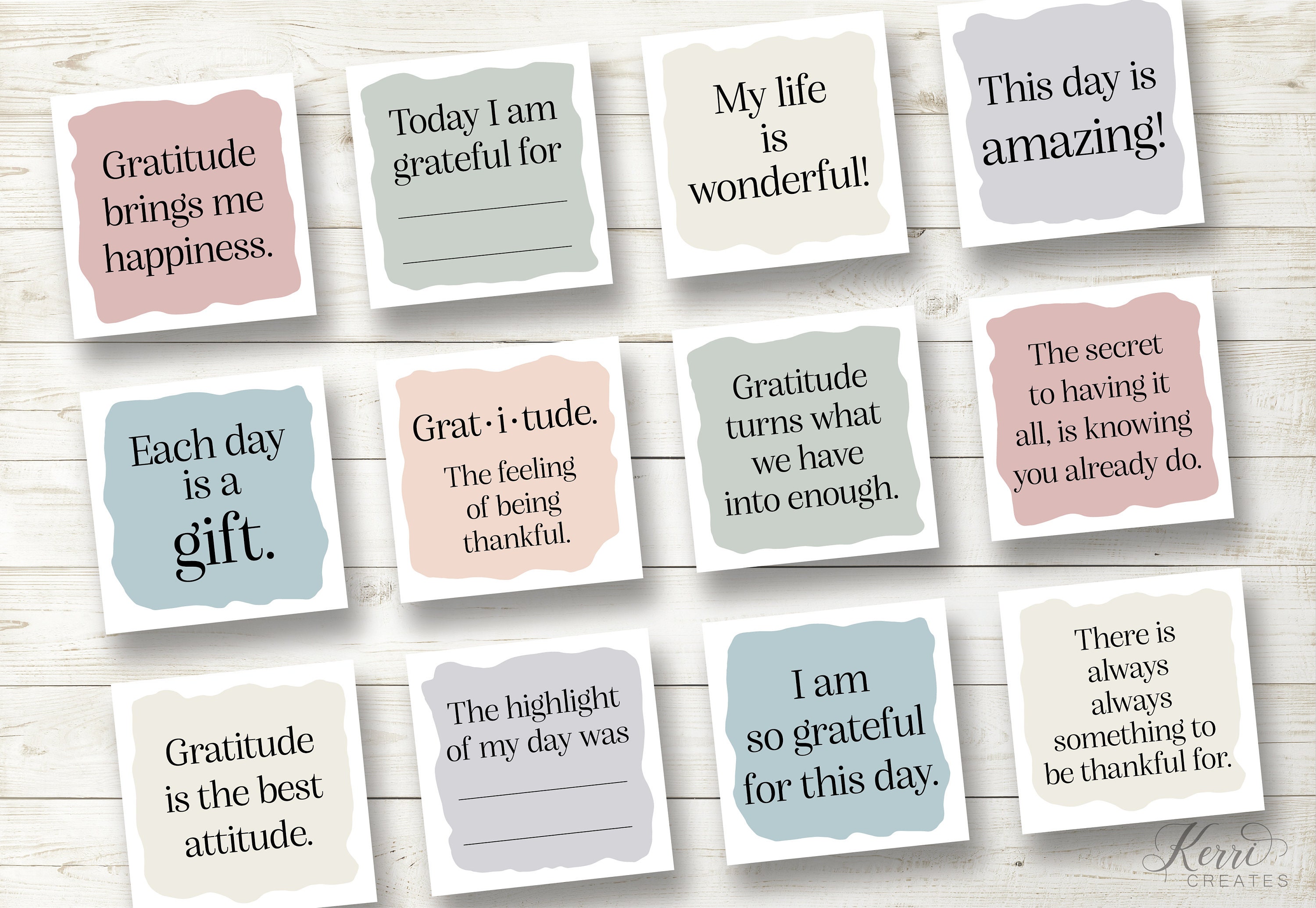 Gratitude Jar. Thankful Cards. Gratitude Cards. Affirmation Cards ...