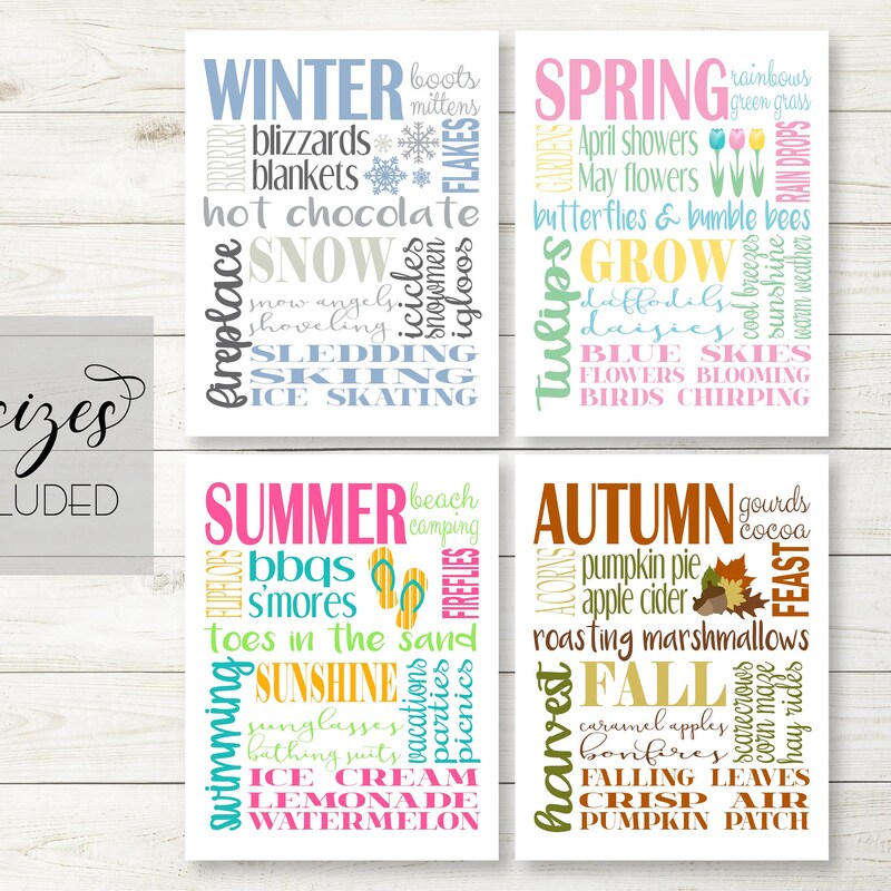 Fall Subway Art - Etsy