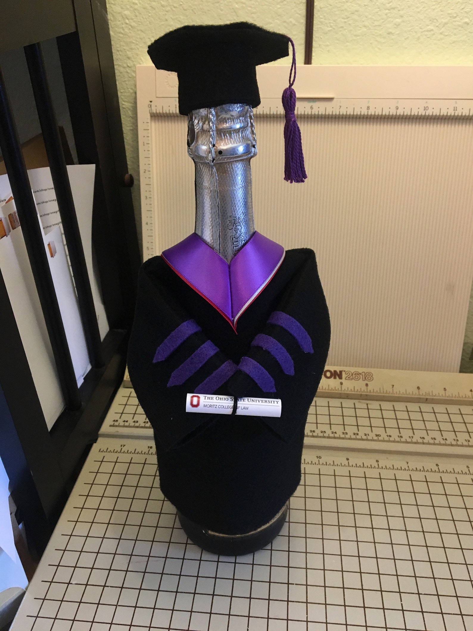 Personalize Your Colorsbe Detailed Graduation Cap and Gown - Etsy