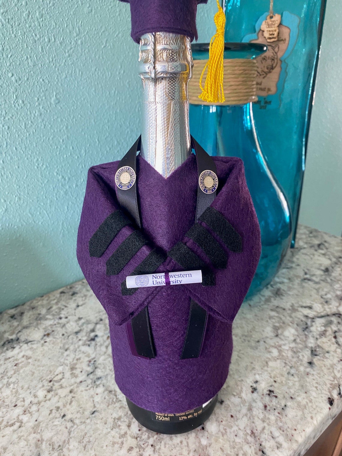 Personalize Your Colorsbe Detailed Graduation Cap and Gown - Etsy