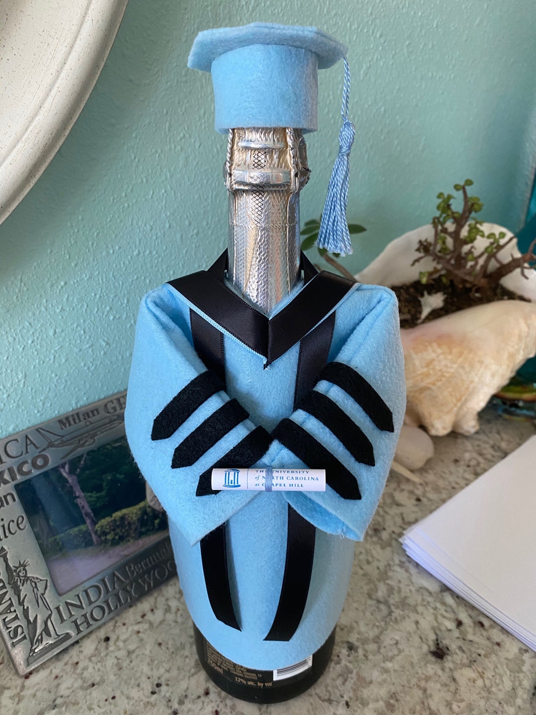 Personalize Your Colors,be Detailed Law School Graduation Cap and Gown ...