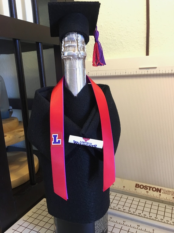 Personalize Your Colorsbe Detailed Graduation Cap and Gown | Etsy