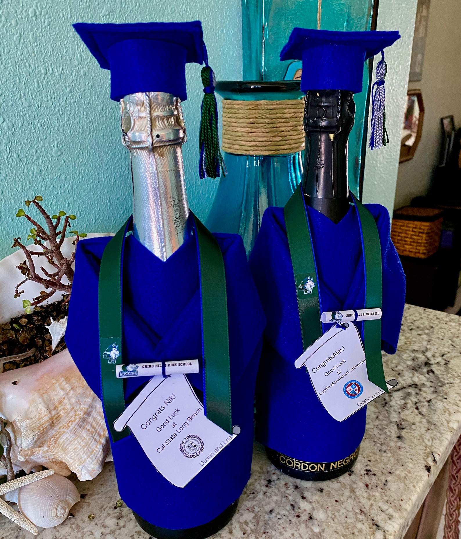 Personalize Your Colorsbe Detailed Graduation Cap and Gown | Etsy