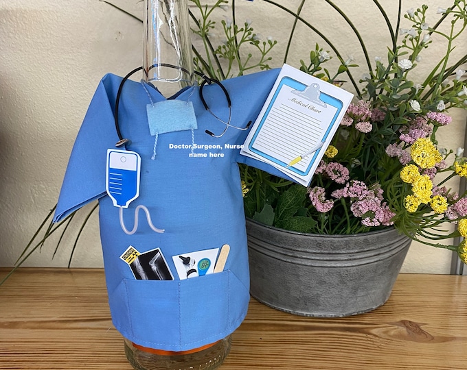 Personalization Free be Detailedscrubs and Scrub Cap Bottle Cover ...