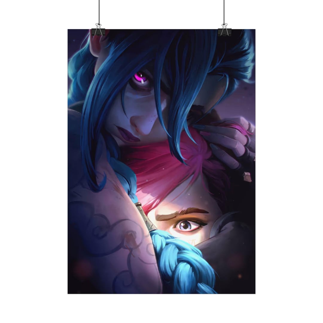 Posters - Jinx and Vi Bond Artwork, Riot Games Fan Art, Arcane Season 2 ...
