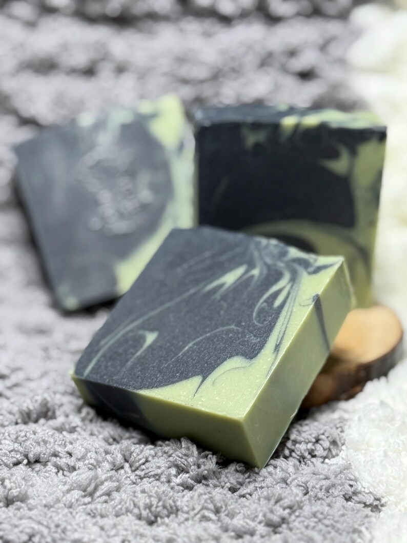 Handmade Beef Tallow Soap. Pine Needle Tea Tree. Activated Charcoal ...