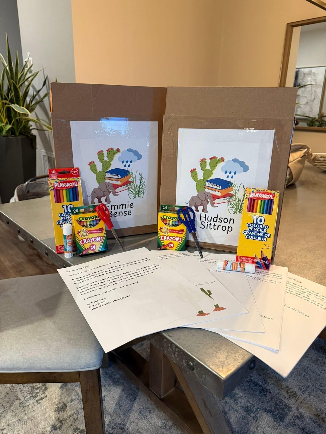 Personalized 1st Grade Learning Kit – Reading & Math (ages 5-7 ...