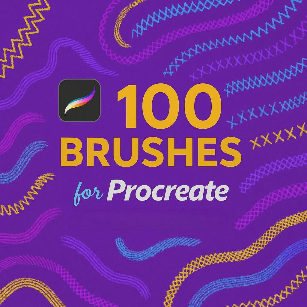 Realistic Embroidery Procreate Brushes | Digital Art Kit for Procreate ...