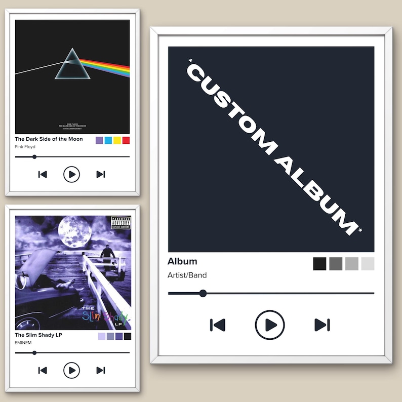 Custom Album Art Print | Personalized Music Gift - Etsy UK