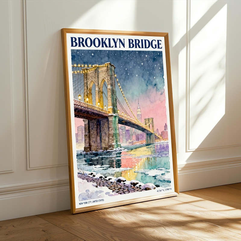 Teal brooklyn - Etsy.de