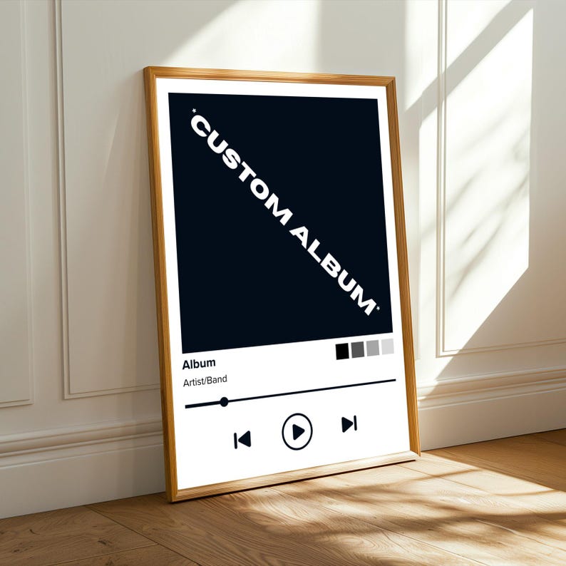 Custom Album Art Print | Personalized Music Gift - Etsy UK