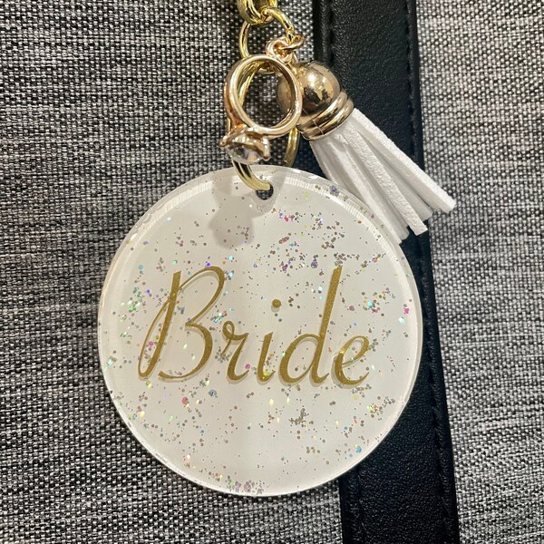 Bride Keychain - Etsy