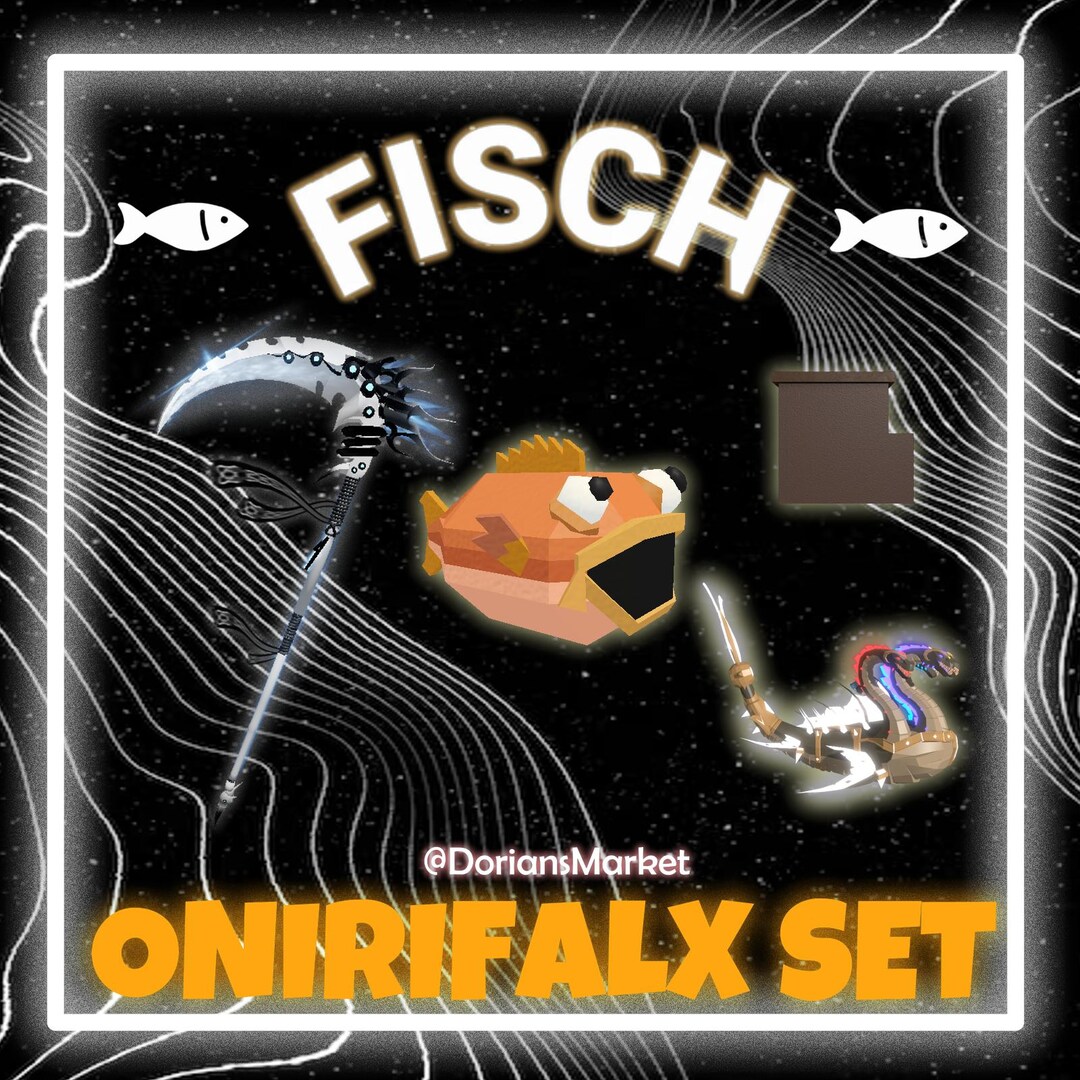 FISCH | Onirifalx Rod (full Set) | FAST & CHEAP - Etsy