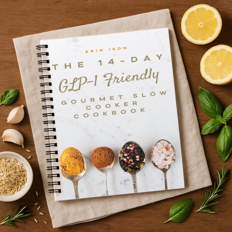 14-day GLP-1 Friendly Slow Cooker Cookbook • Anti-inflammatory Meal ...