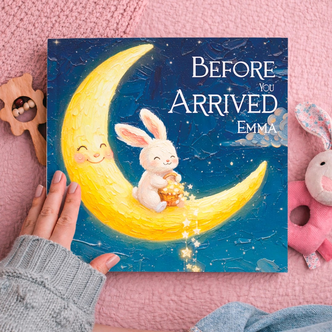 Before You Arrived A Newborn Baby Keepsake Book for My Baby, A Gentle ...