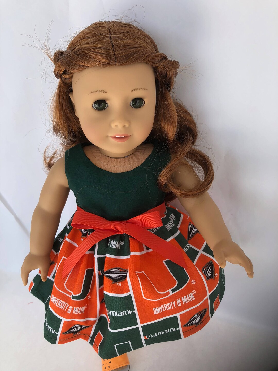 Miami Block Style Game Day Doll Dress, Made to Fit 18 Inch Dolls Such ...
