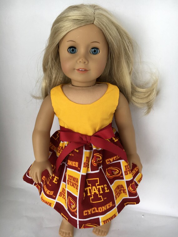 Iowa State Doll Dress Made to Fit 18 Inch Dolls Such as - Etsy