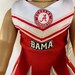 University of Alabama Cheerleading Outfit ,complete With Pompoms ...