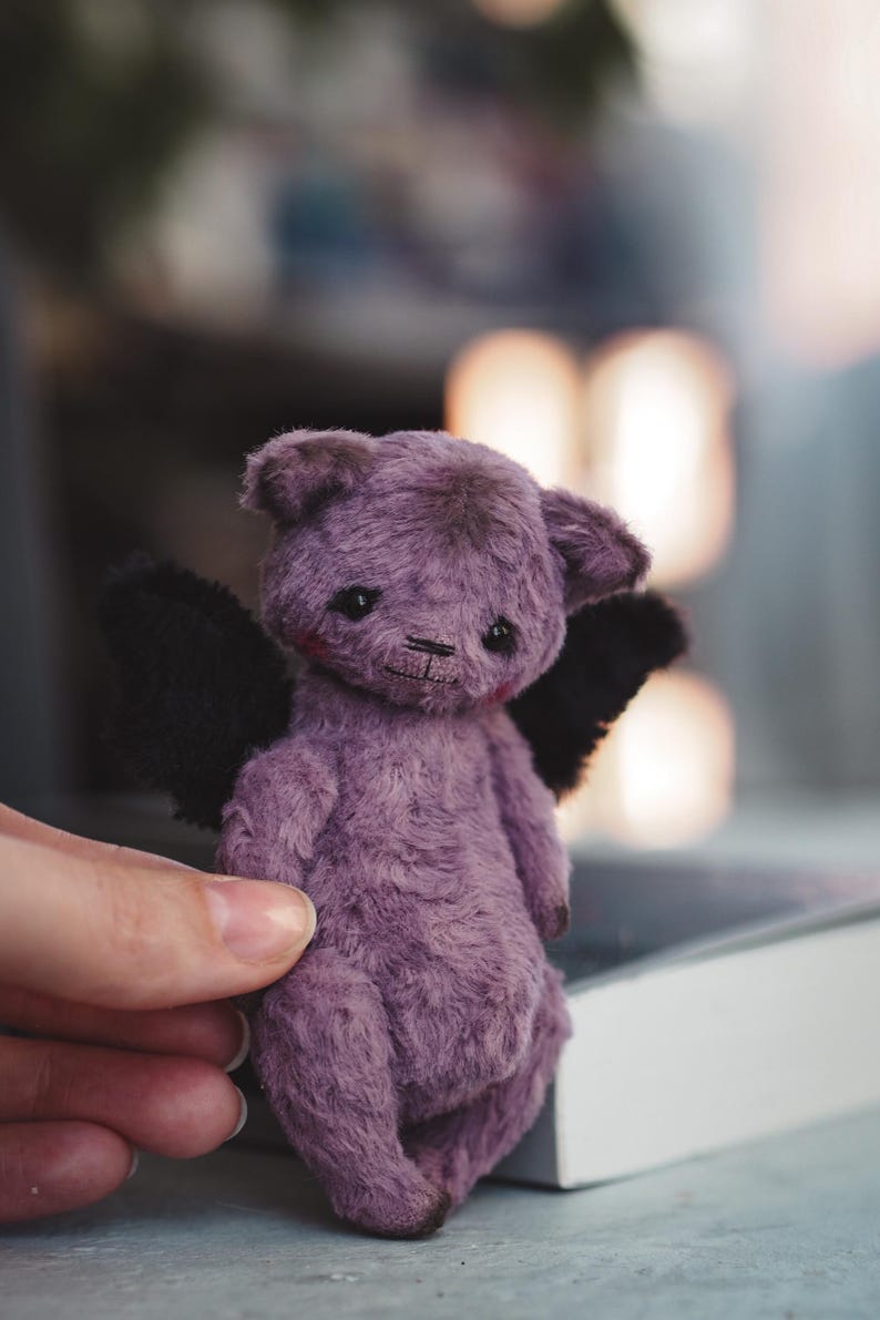 Teddy Monster Bat Vampire Sewing Pattern (10 Cm/3.9 In), PDF Download ...