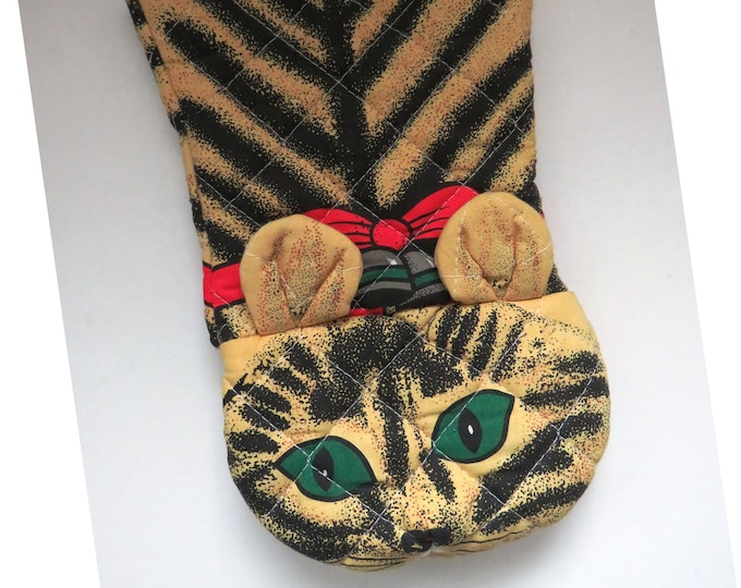 1989 Cat Shaped Oven Mitt by Zak Designs - Seinfeld Cat Oven Mitt ...