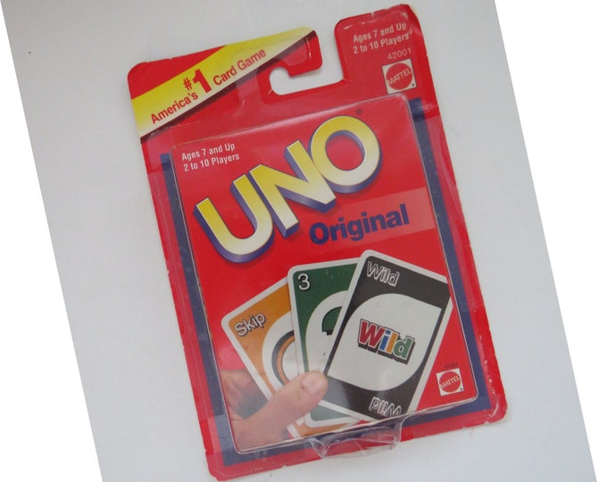 UNO Card Game by Mattel - NEW Sealed Boxed Set - 2 to 10 Players ...