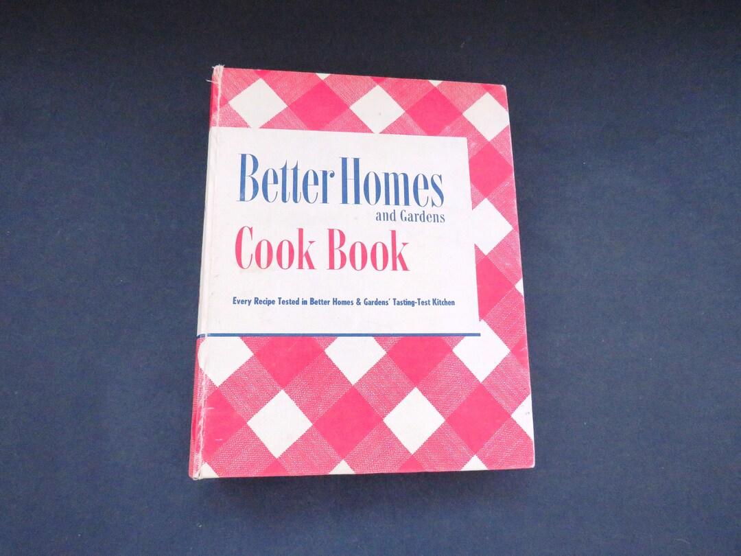1950 Better Homes and Gardens Cook Book 21st Printing De Luxe Edition ...