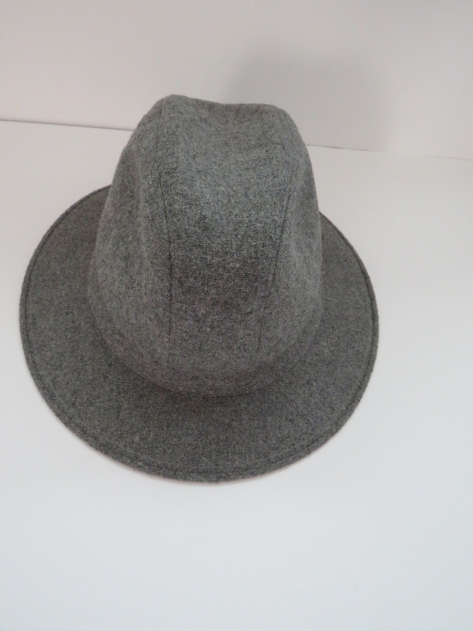 1960s Gray Tweed Fedora Country Hat Size XL Gray Tweed - Etsy