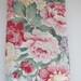 Vintage Floral Queen Flat Sheet by Springmaid Blue Pink Yellow Flowers ...
